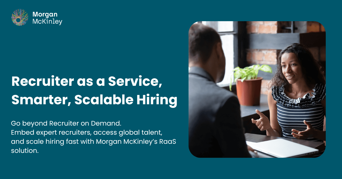 Recruiter as a Service - Flexible, Scalable Hiring by Morgan McKinley