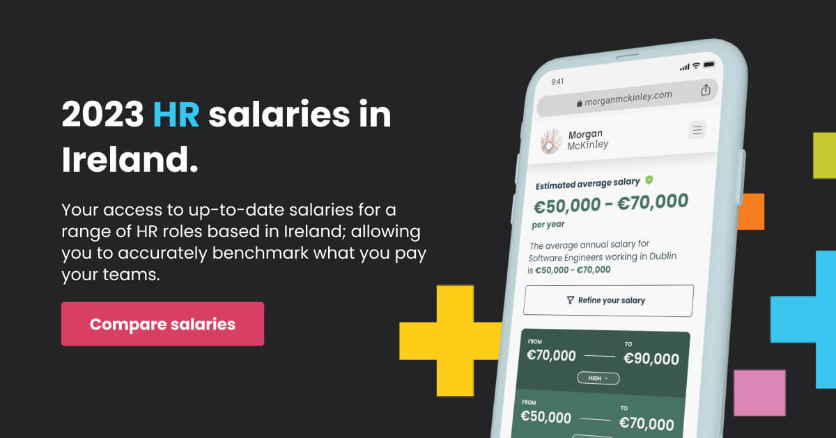 2023 permanent HR salaries in Ireland | Morgan McKinley